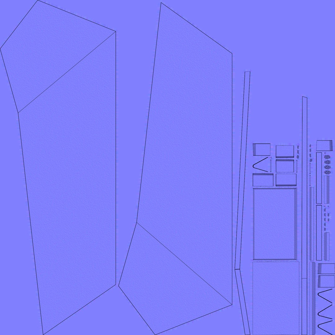 3D Art Deco Inspired Picture Or Poster Frame - TurboSquid 2005234