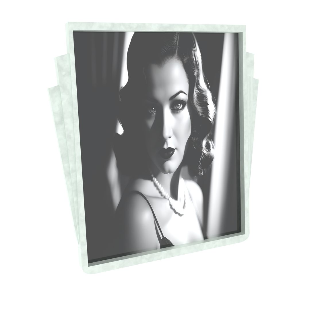 3D Art Deco Inspired Picture Or Poster Frame - TurboSquid 2005234