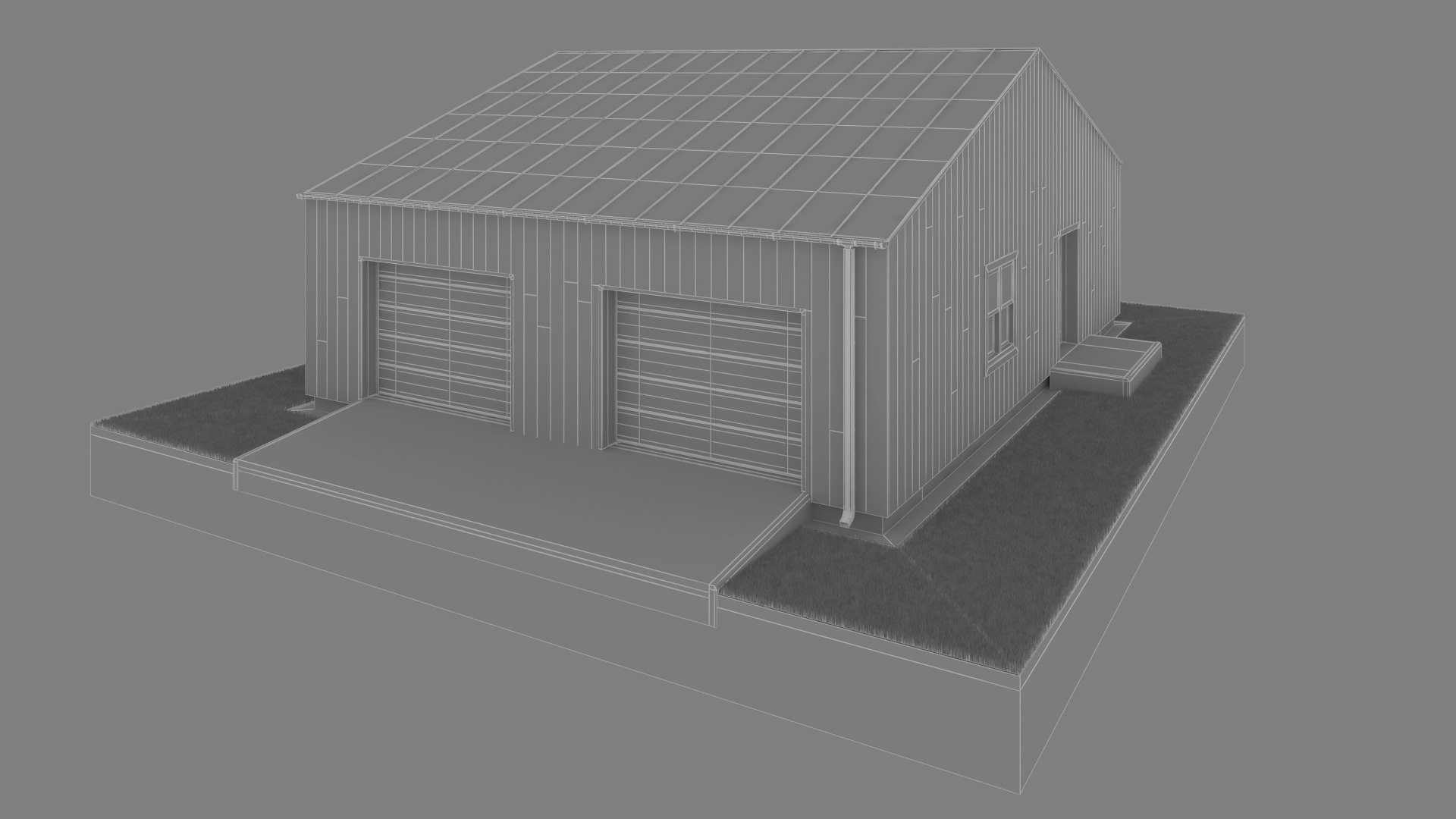 3D Garage Studio - TurboSquid 2076419