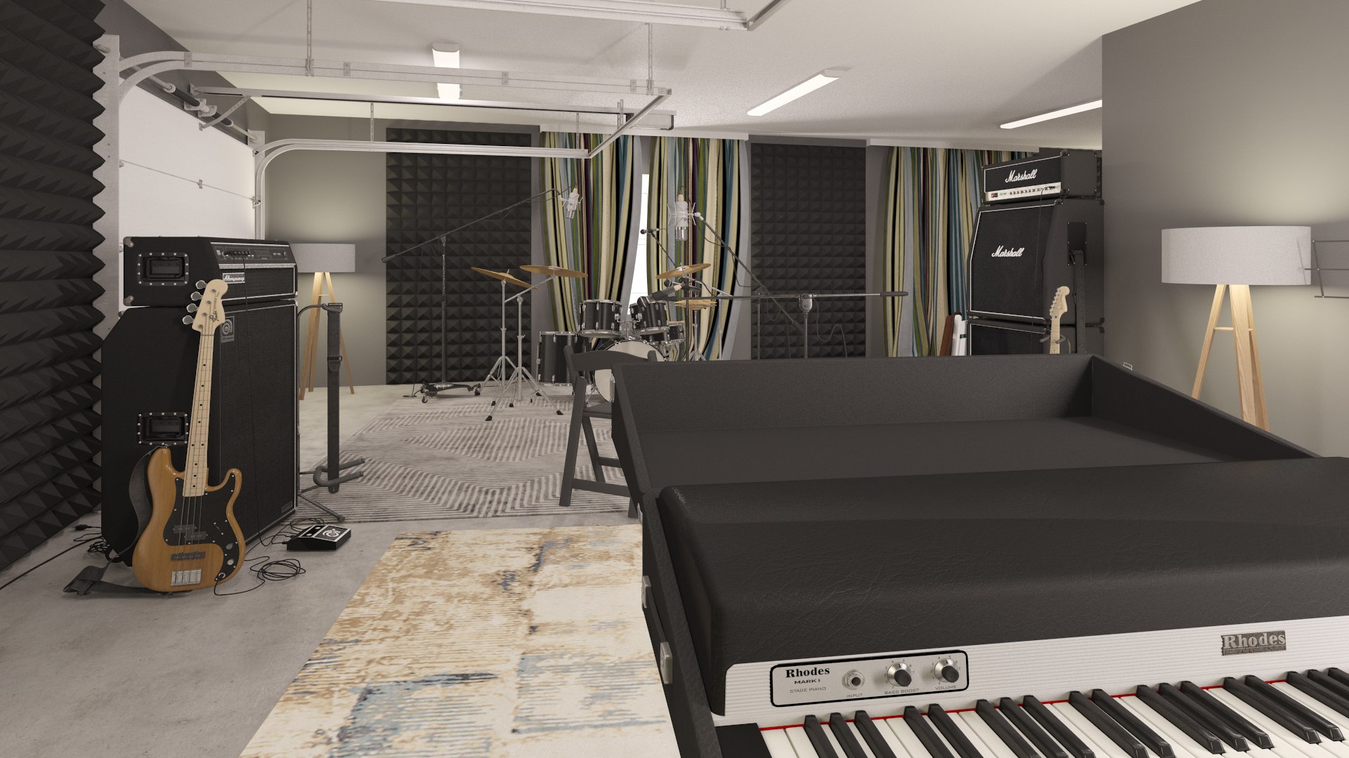 3D Garage Studio - TurboSquid 2076419