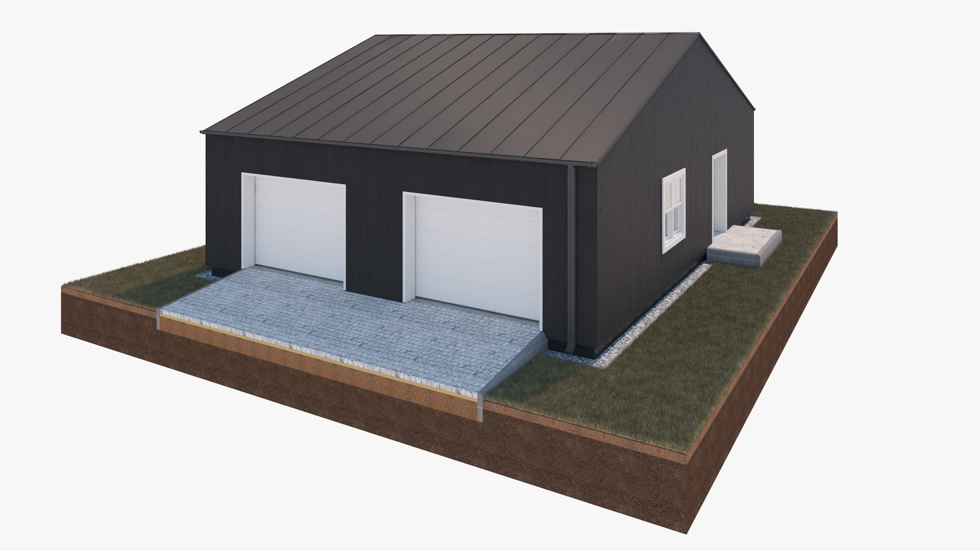 3D Garage Studio - TurboSquid 2076419