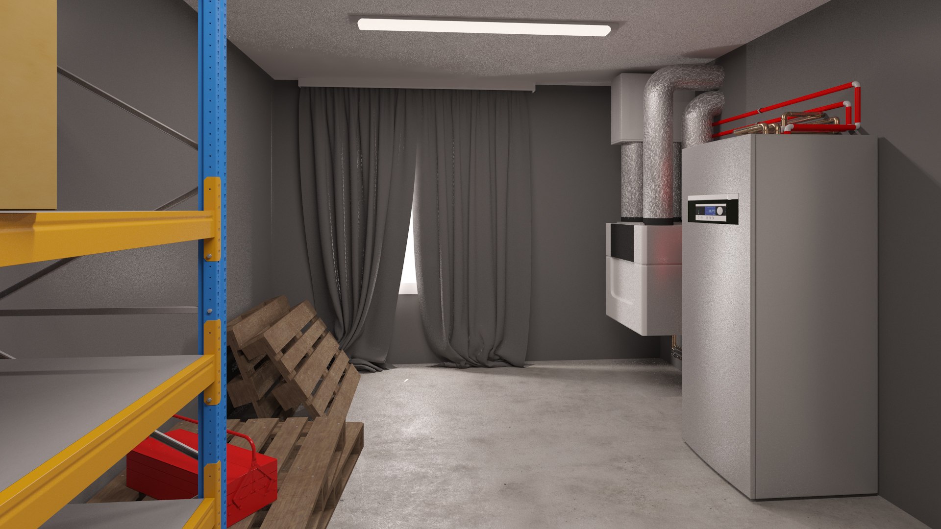 3D Garage Studio - TurboSquid 2076419