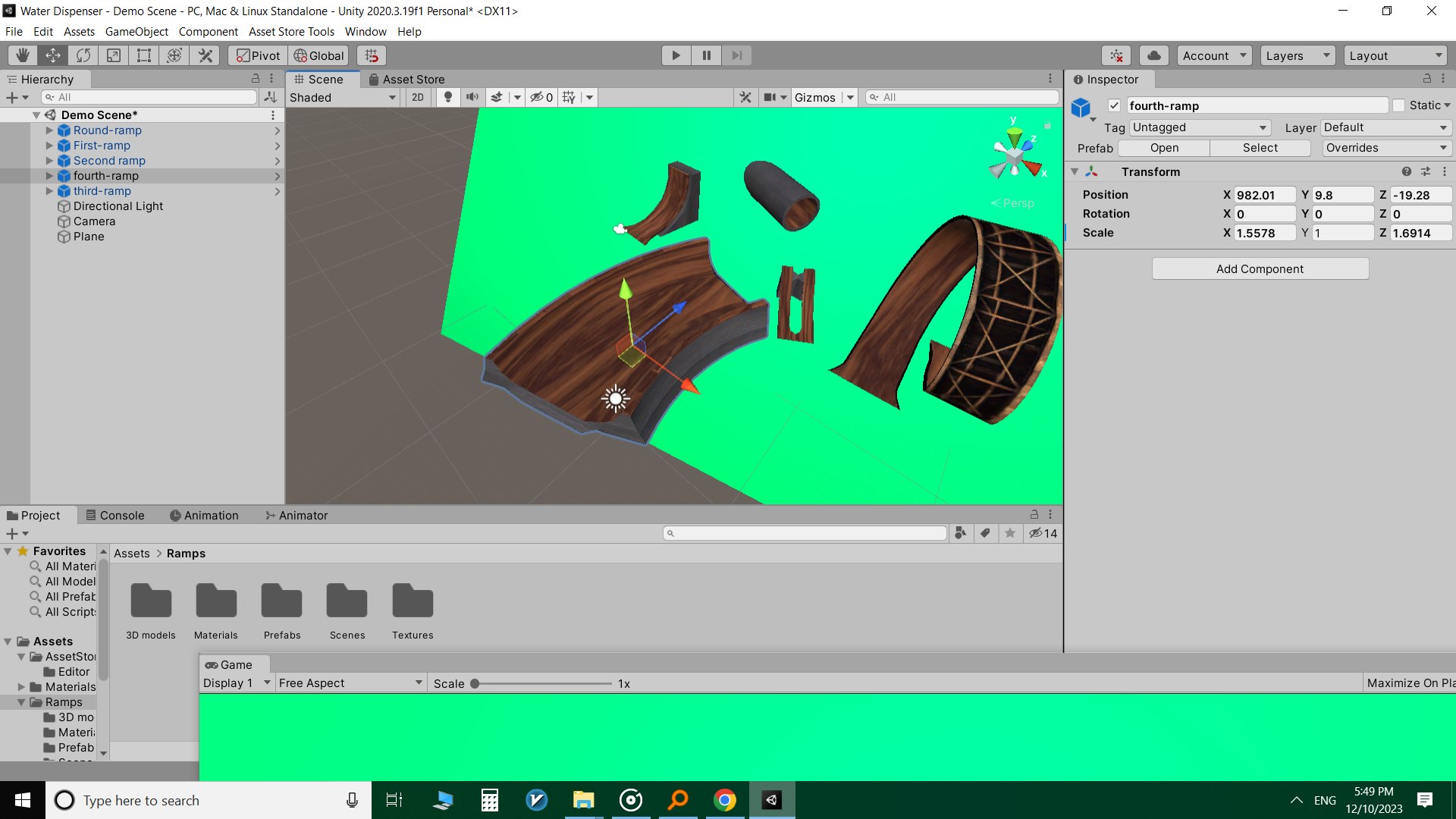 Car Stunt Ramps 3D Model - TurboSquid 2163181