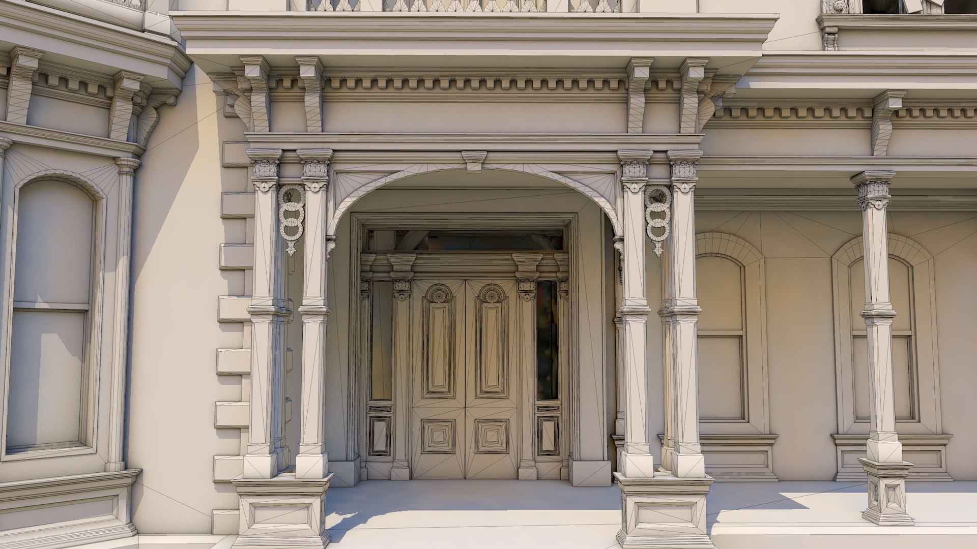 Old abandoned american house interior 3D model - TurboSquid 1444477