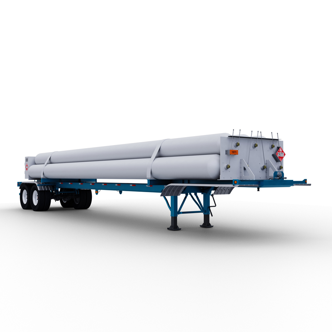 3D tube trailer - TurboSquid 1687521