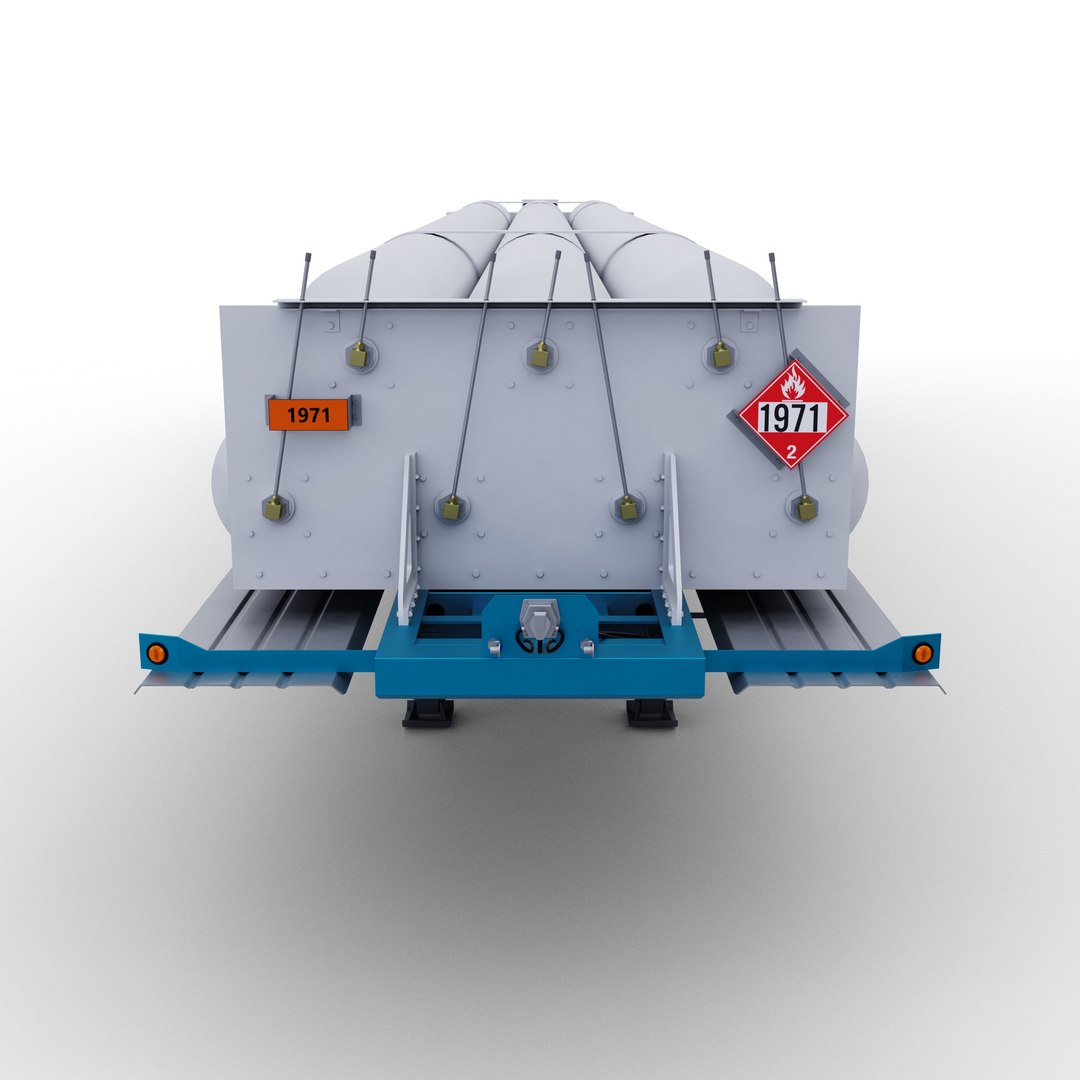 3D Tube Trailer - TurboSquid 1687521