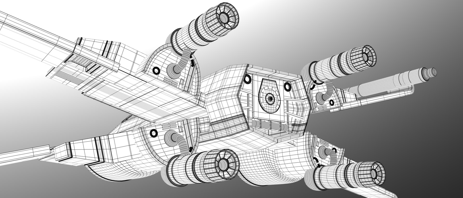3D Star Wars Red T70 X Wing Starfighter And R5 Unit Rigged Model - TurboSquid 2349420