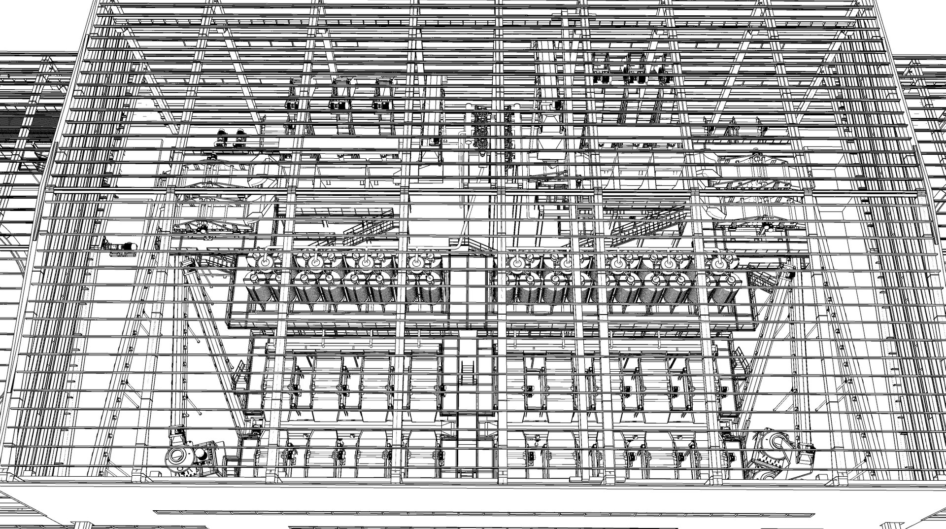 3D Mining Processing Plant - TurboSquid 2259252