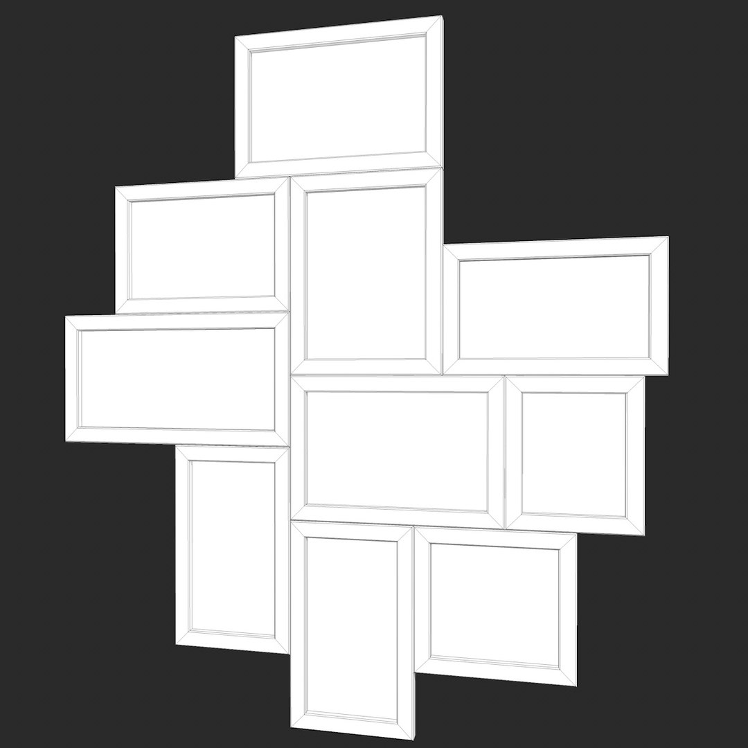 3d Photo Frames Model