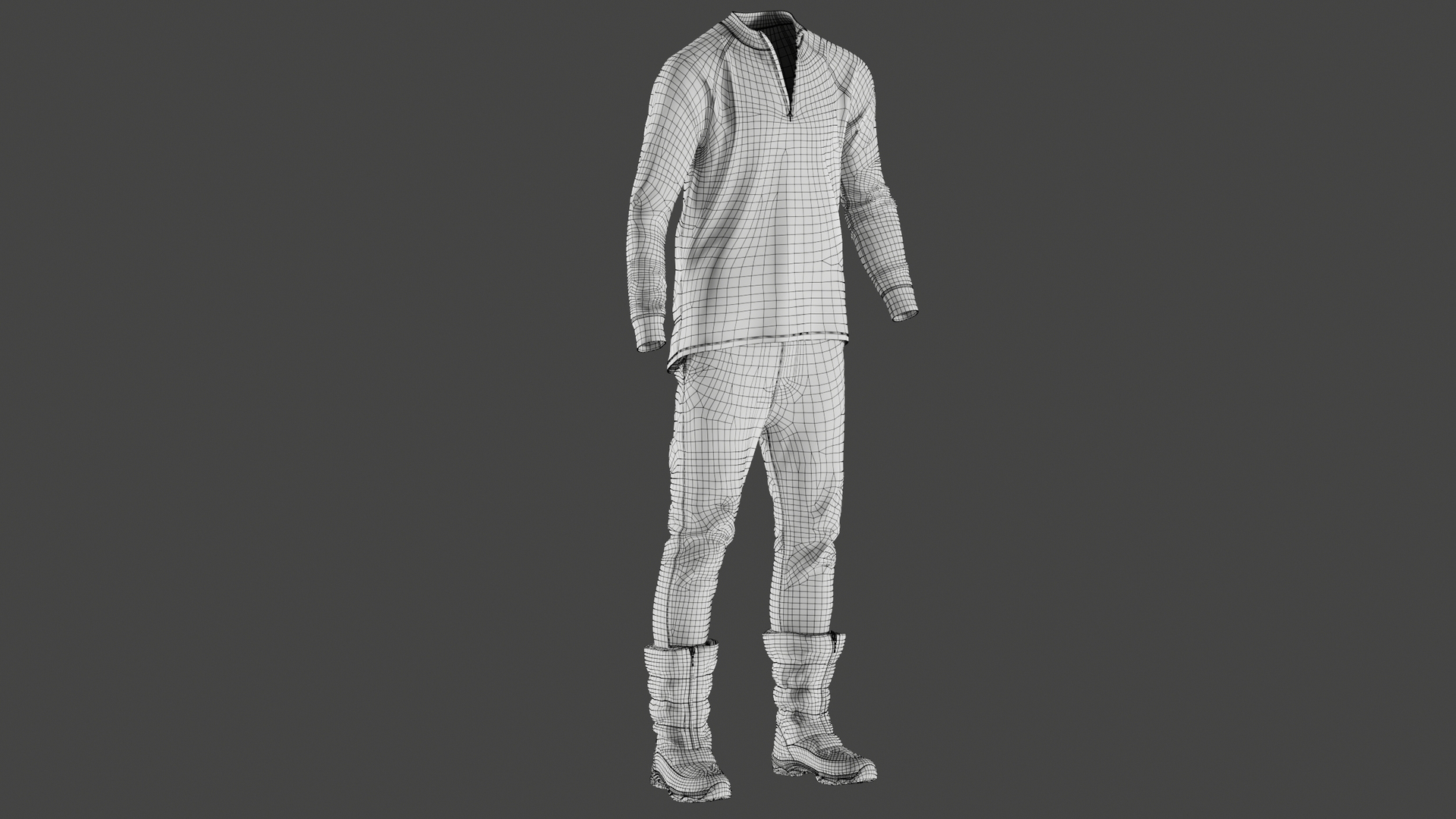 Mesh Clothing - Pants Model - TurboSquid 1673031