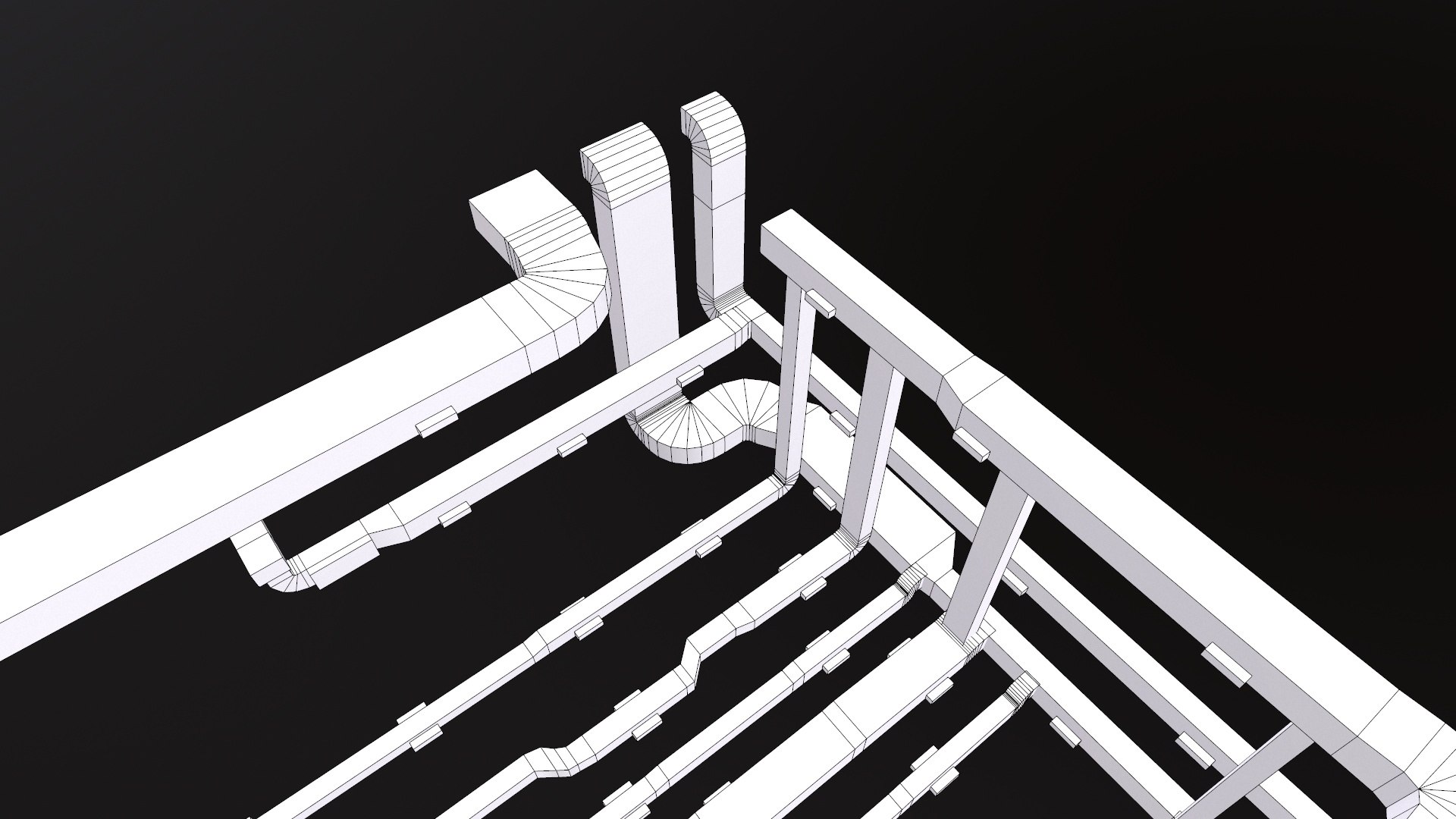 AC Duct Model - TurboSquid 2290771