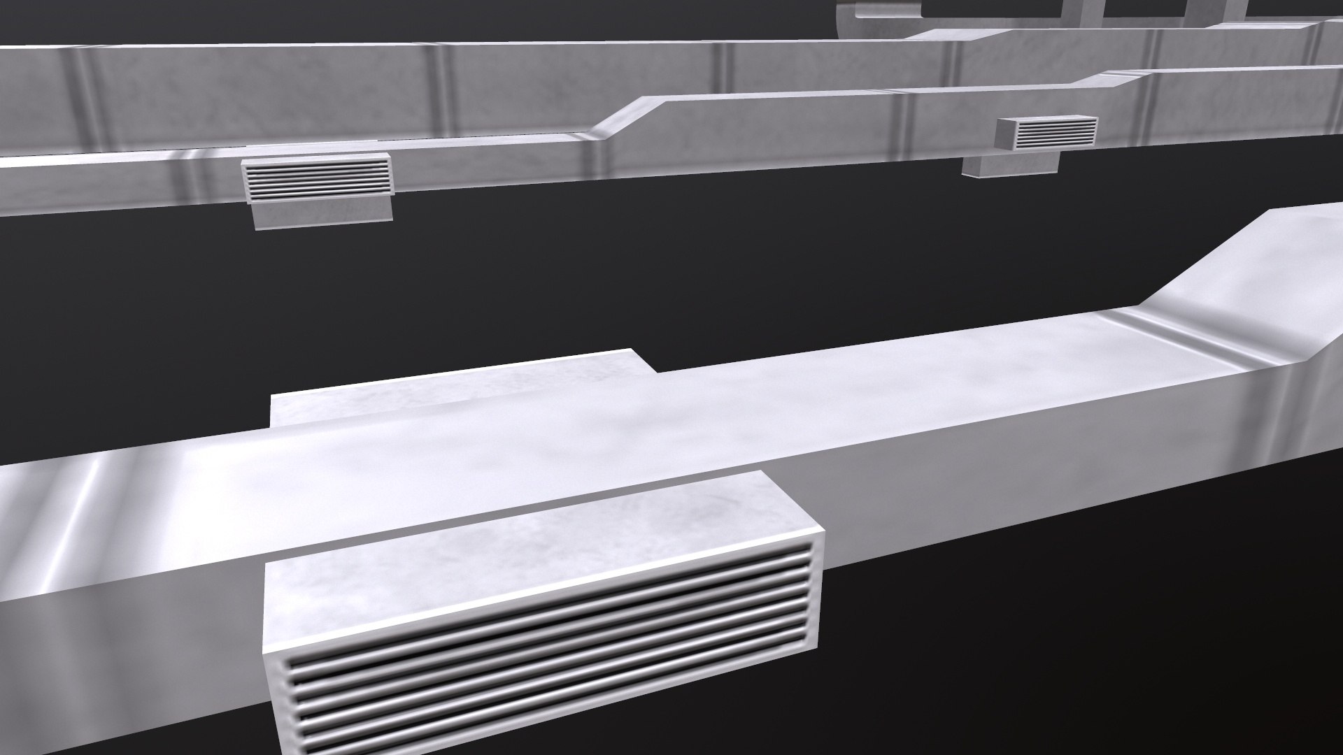 AC Duct Model - TurboSquid 2290771