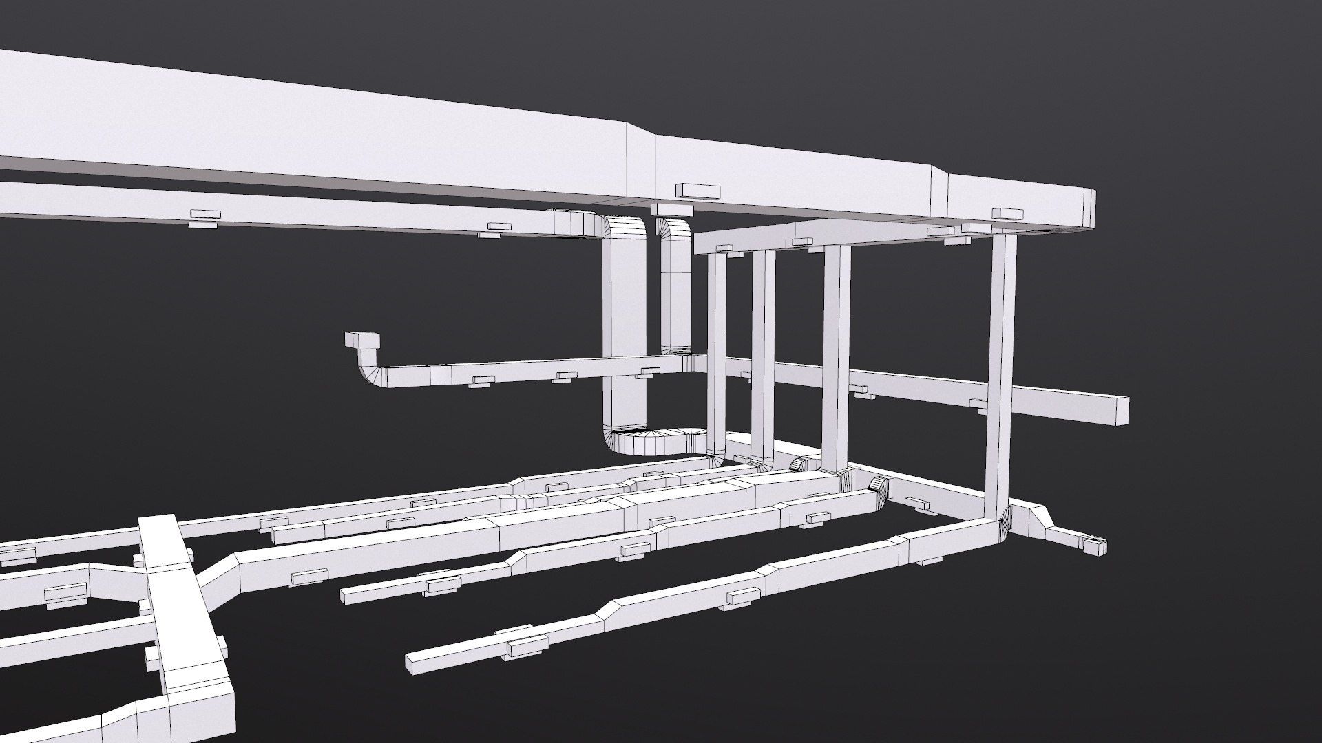 AC Duct Model - TurboSquid 2290771
