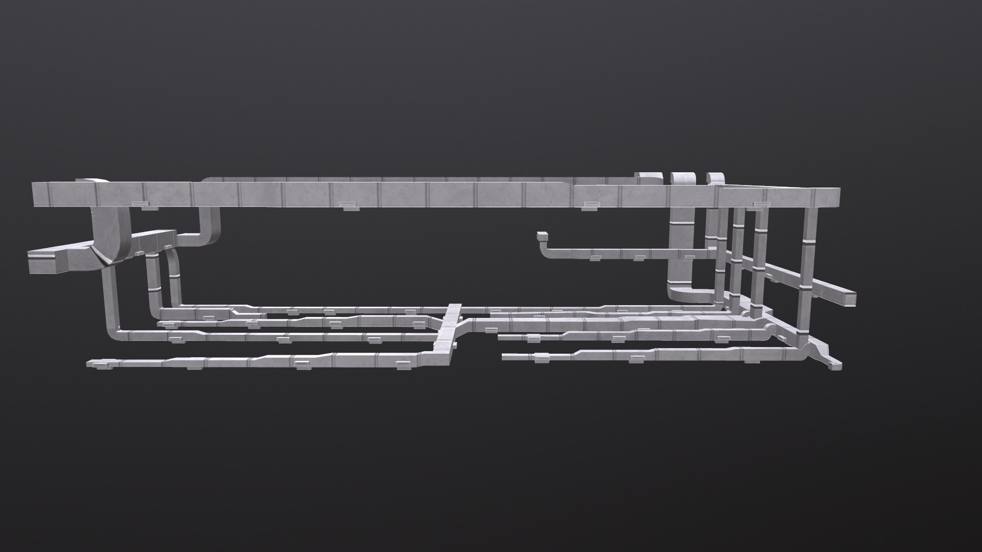 AC Duct Model - TurboSquid 2290771