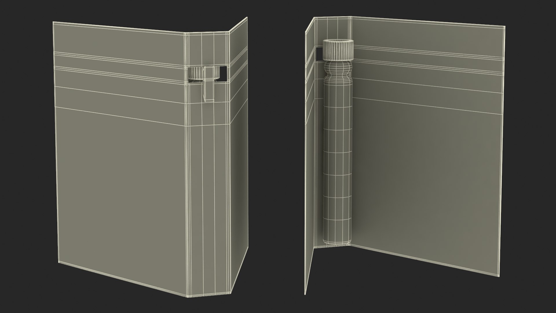 3D Perfume Sample Package Model - TurboSquid 2384780