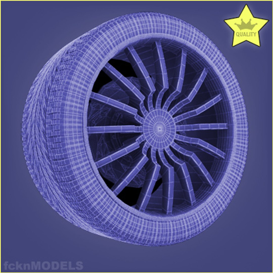 Car Wheel 3d Max