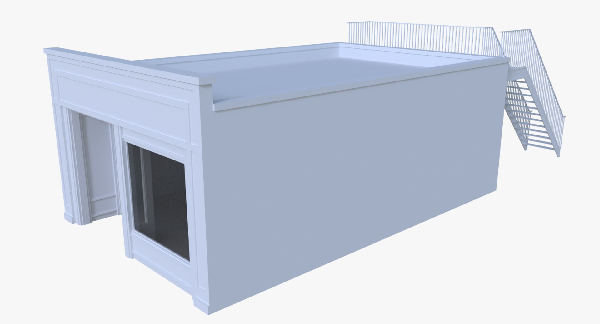 Store Interior Buildings 3d Model