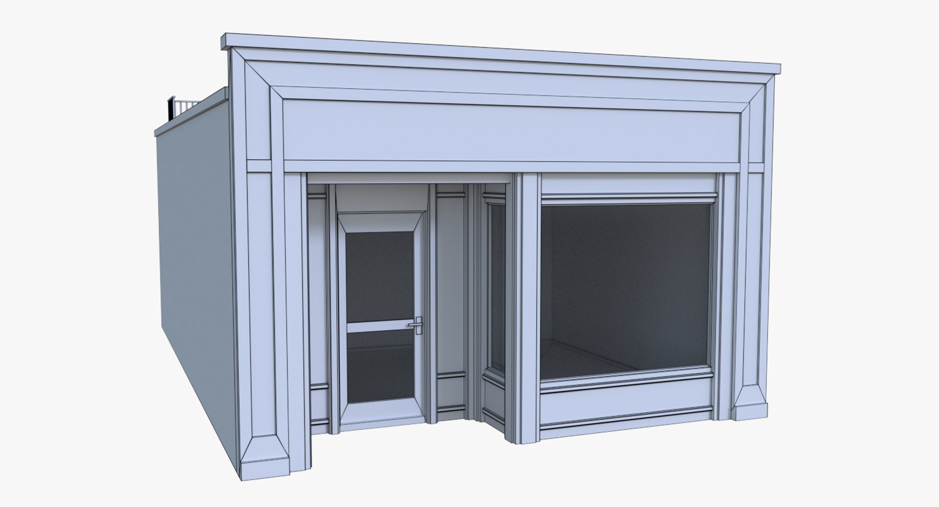 Store Interior Buildings 3d Model