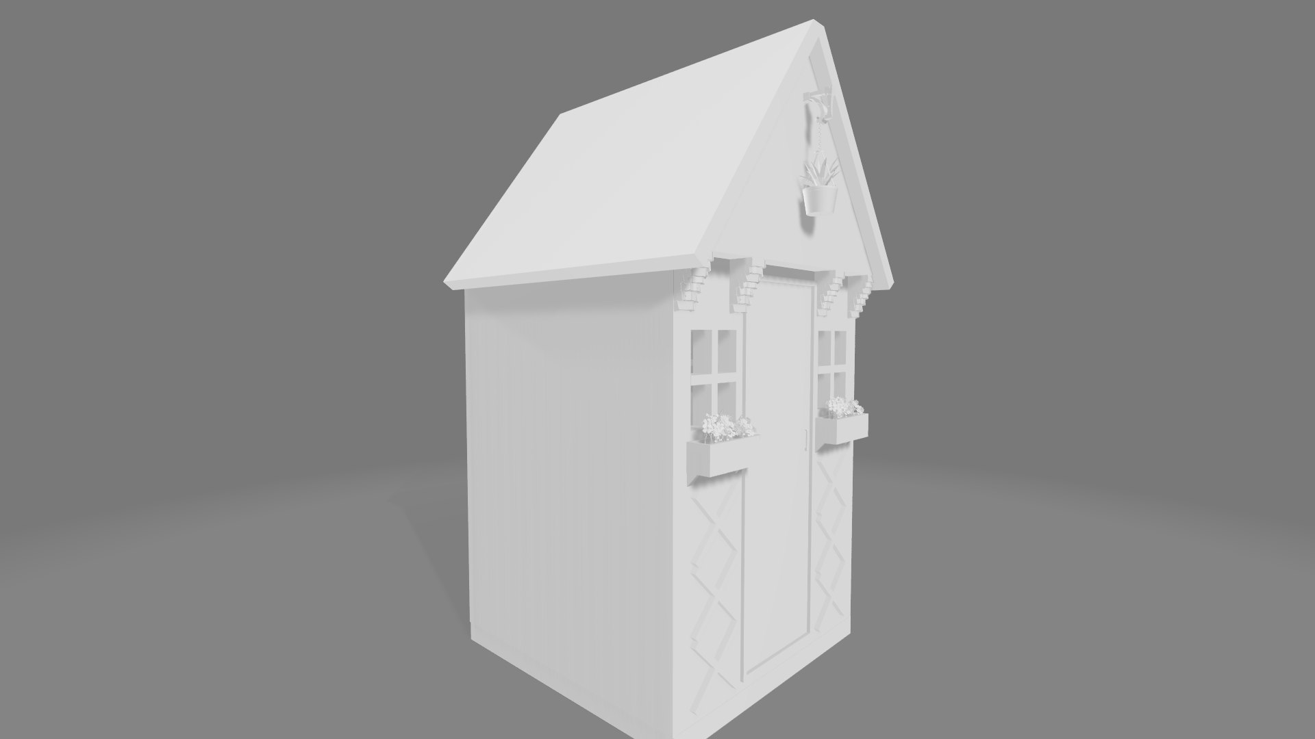 Small Shed 3D Model - TurboSquid 1991183