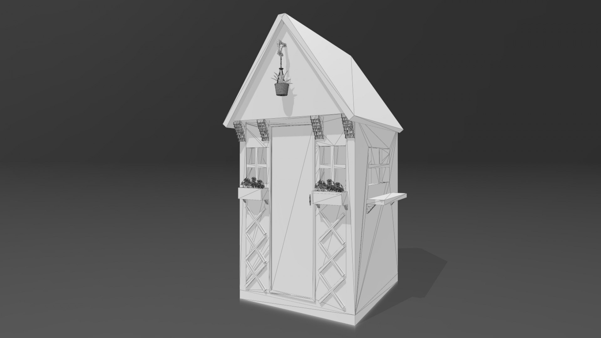 Small Shed 3D Model - TurboSquid 1991183