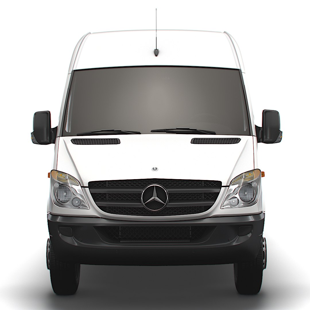 3D Mercedes Sprinter Van L4H2 2009 - TurboSquid 2041427