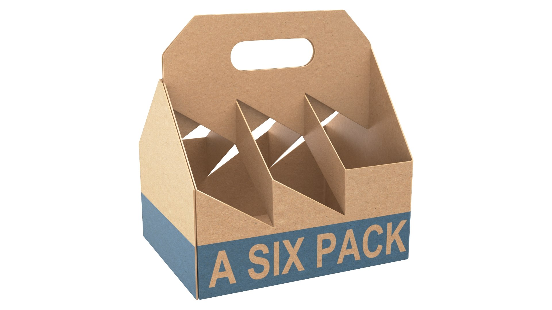 Detailed Cardboard Water Package 3D Model - TurboSquid 2035219