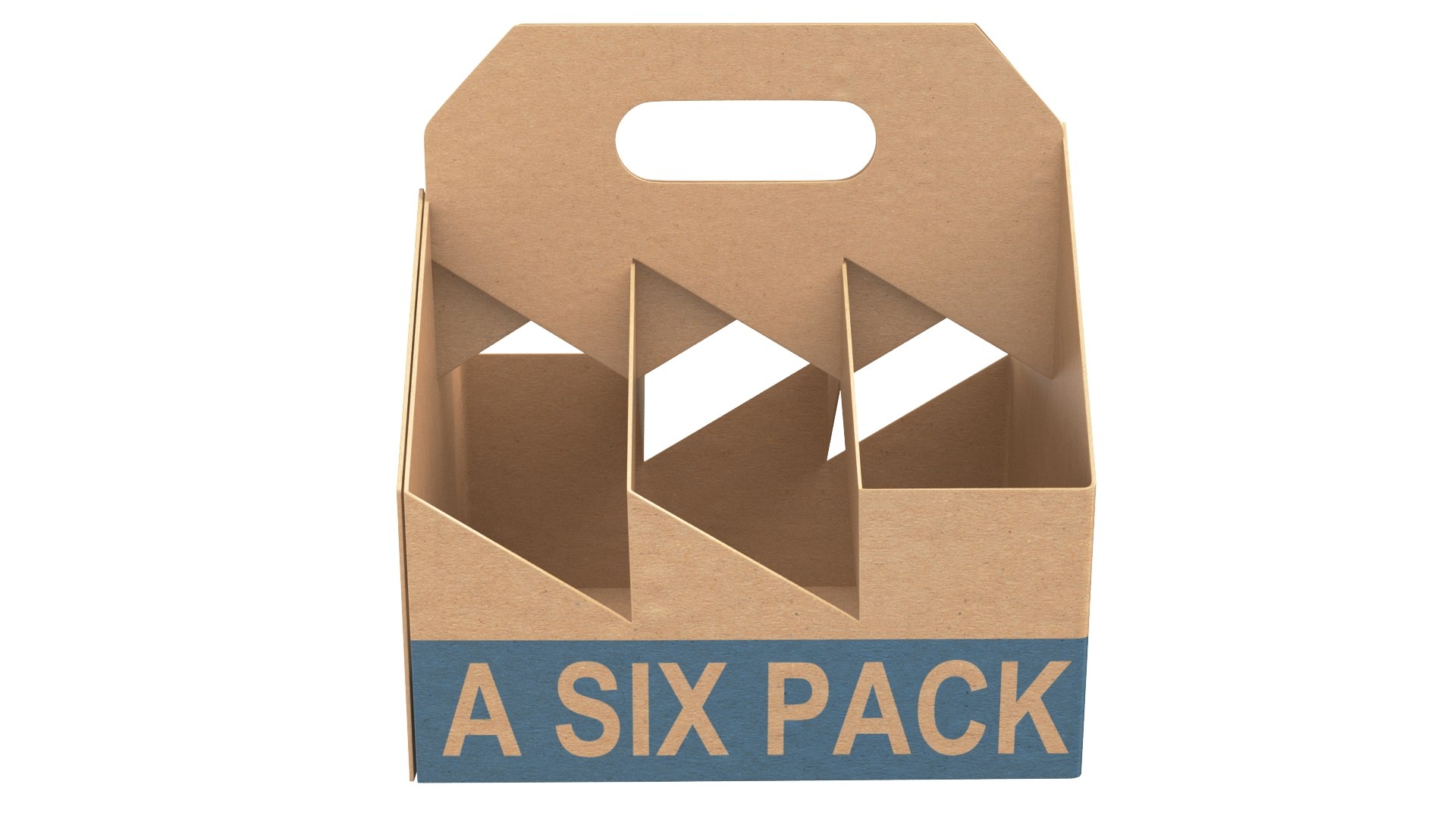 Detailed Cardboard Water Package 3D Model - TurboSquid 2035219