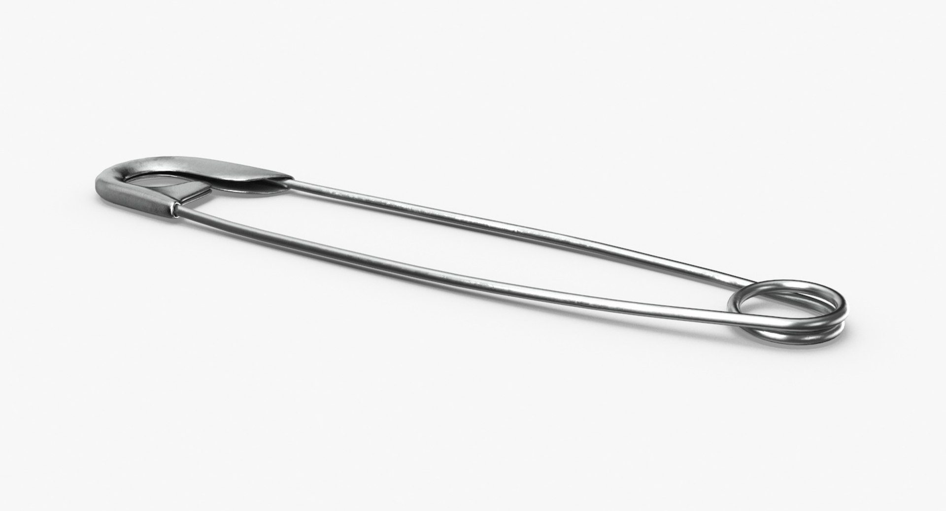 Safety-pin---closed Model - TurboSquid 1199351