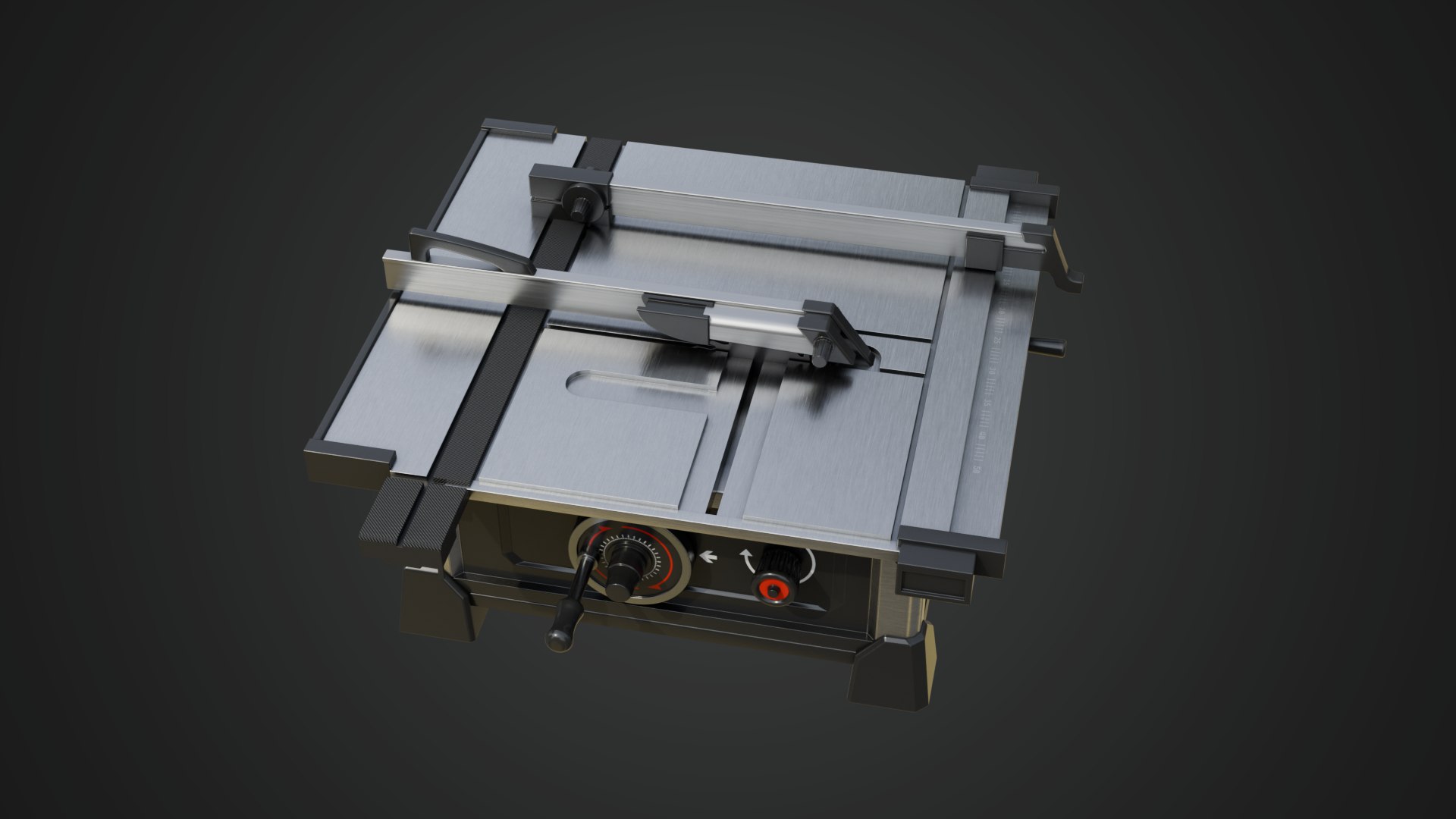 Table Saw 3D Model - TurboSquid 2290047