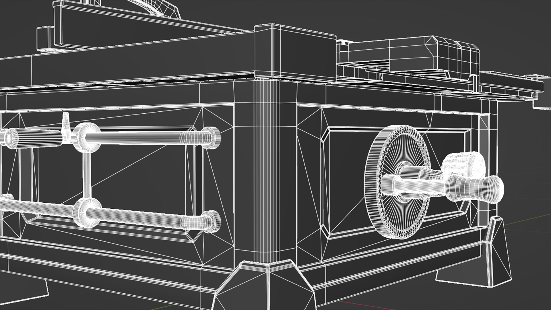 Table Saw 3D Model - TurboSquid 2290047