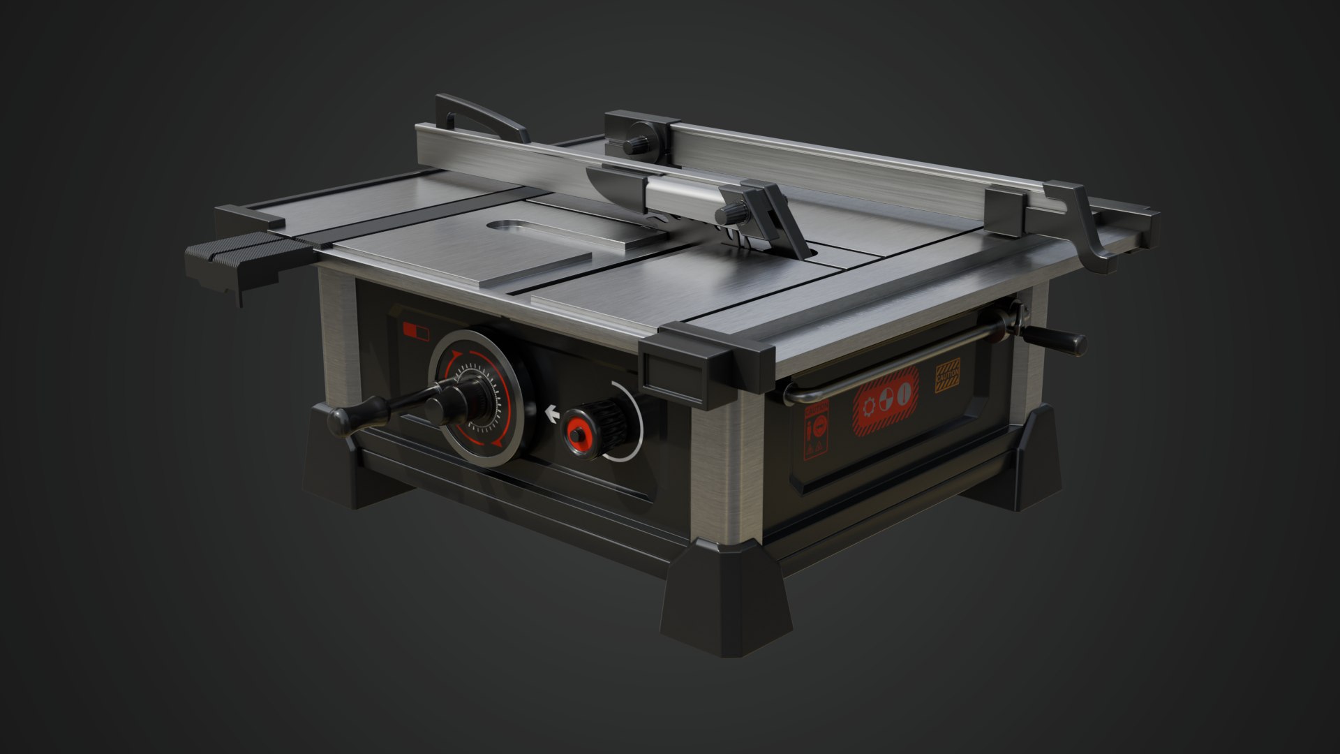 Table Saw 3D Model - TurboSquid 2290047