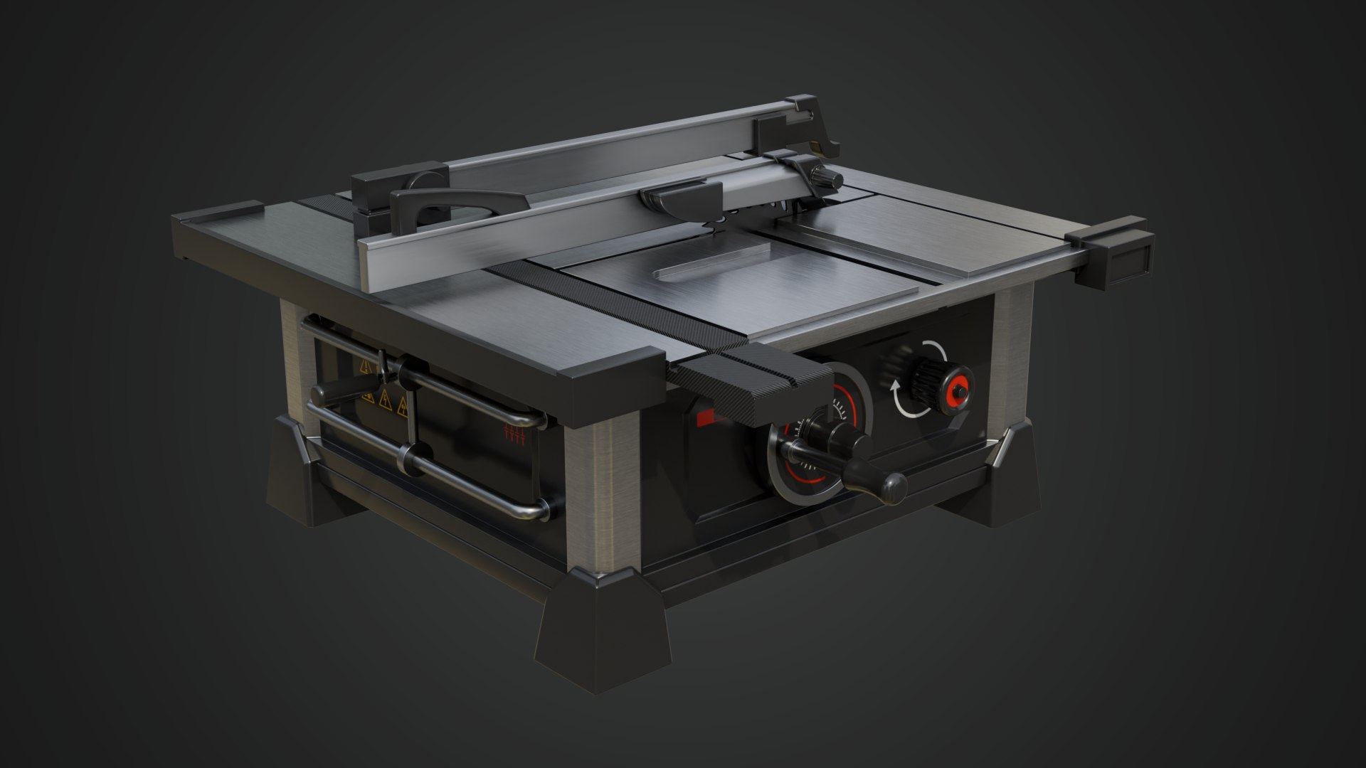Table Saw 3D Model - TurboSquid 2290047