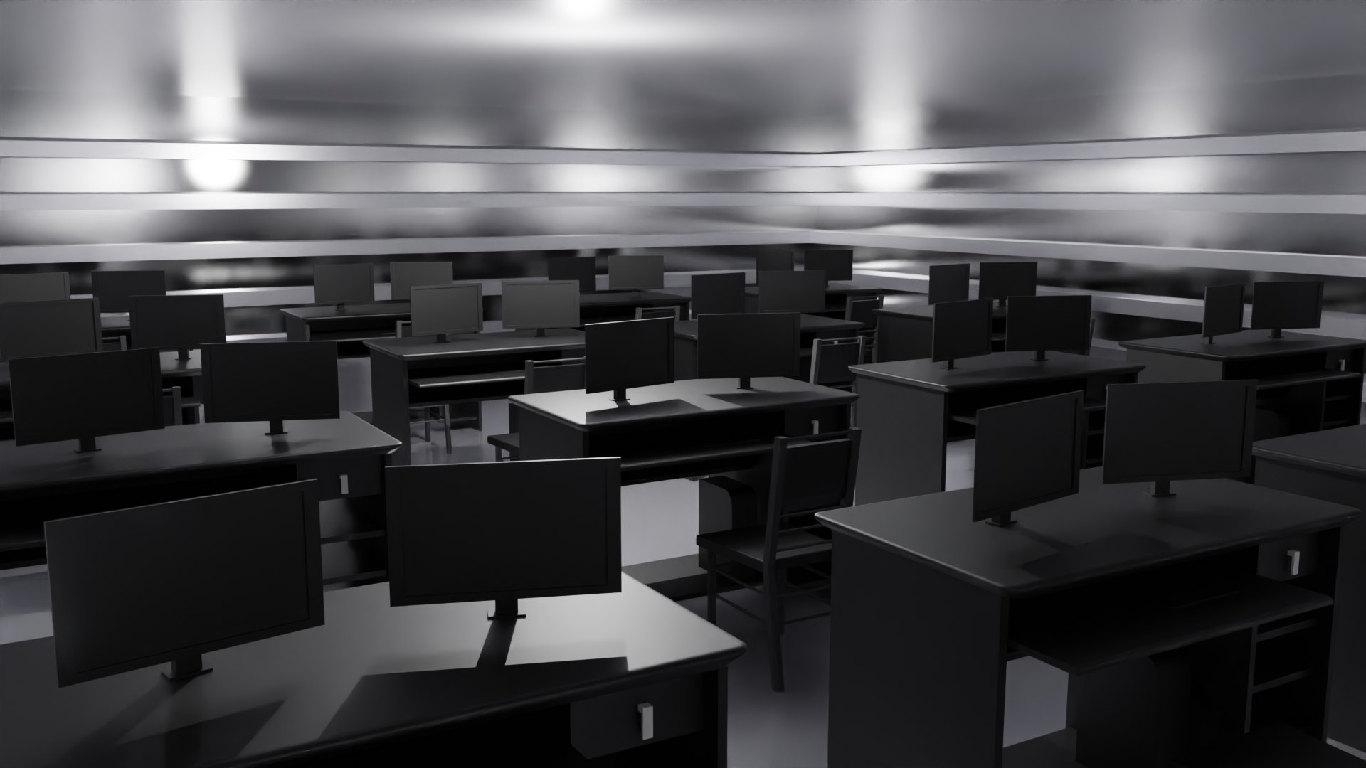 3D Office Interior Model - TurboSquid 2140748