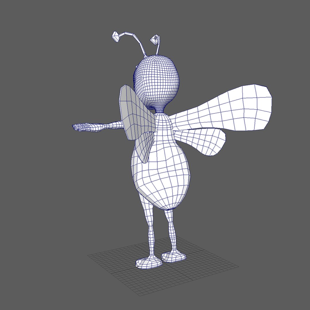 Maya Cartoon Father Bee