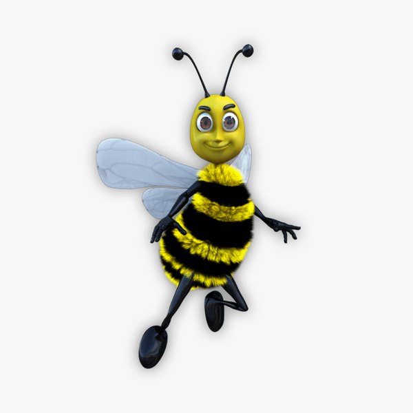 Cartoon Bee 3D Models for Download | TurboSquid