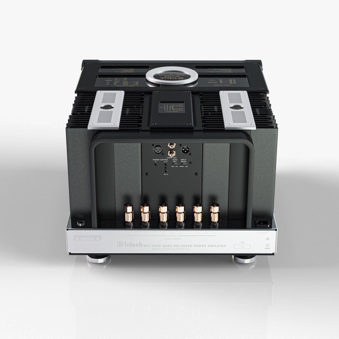 3D McIntosh MC 1 25 KW Model - TurboSquid 2049401