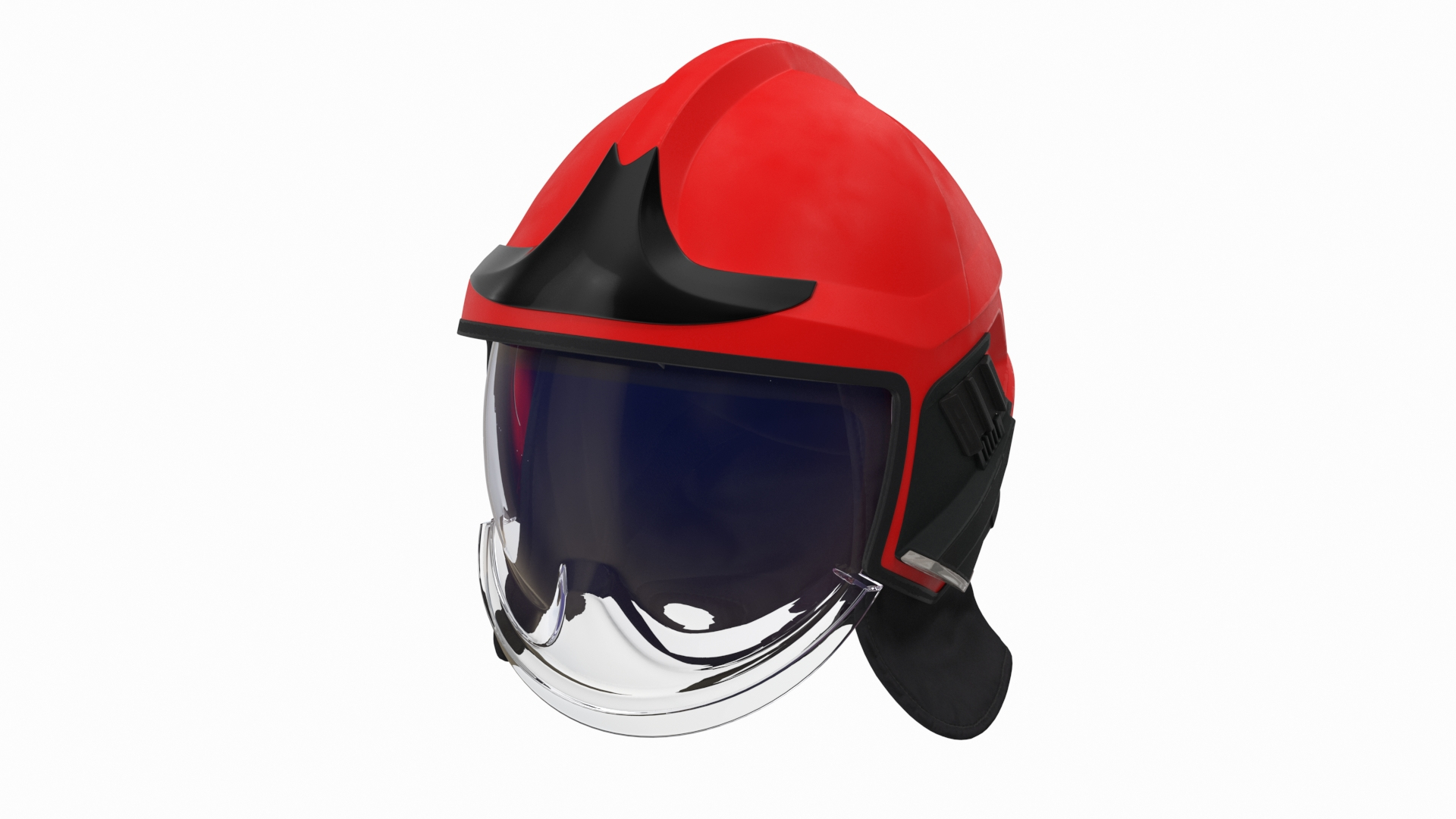 Fire Helmet Red Model 3D - TurboSquid 1684009