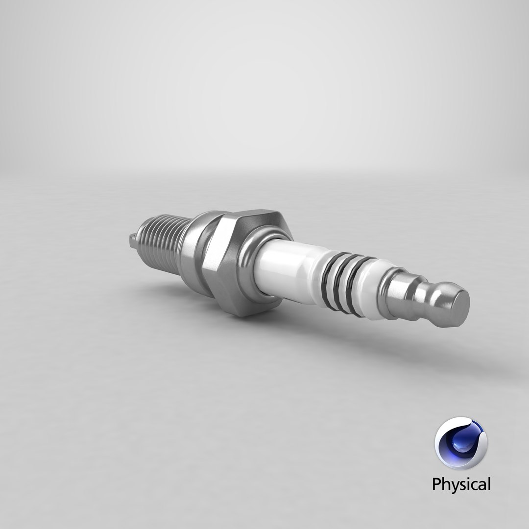 Spark plug model - TurboSquid 1495372