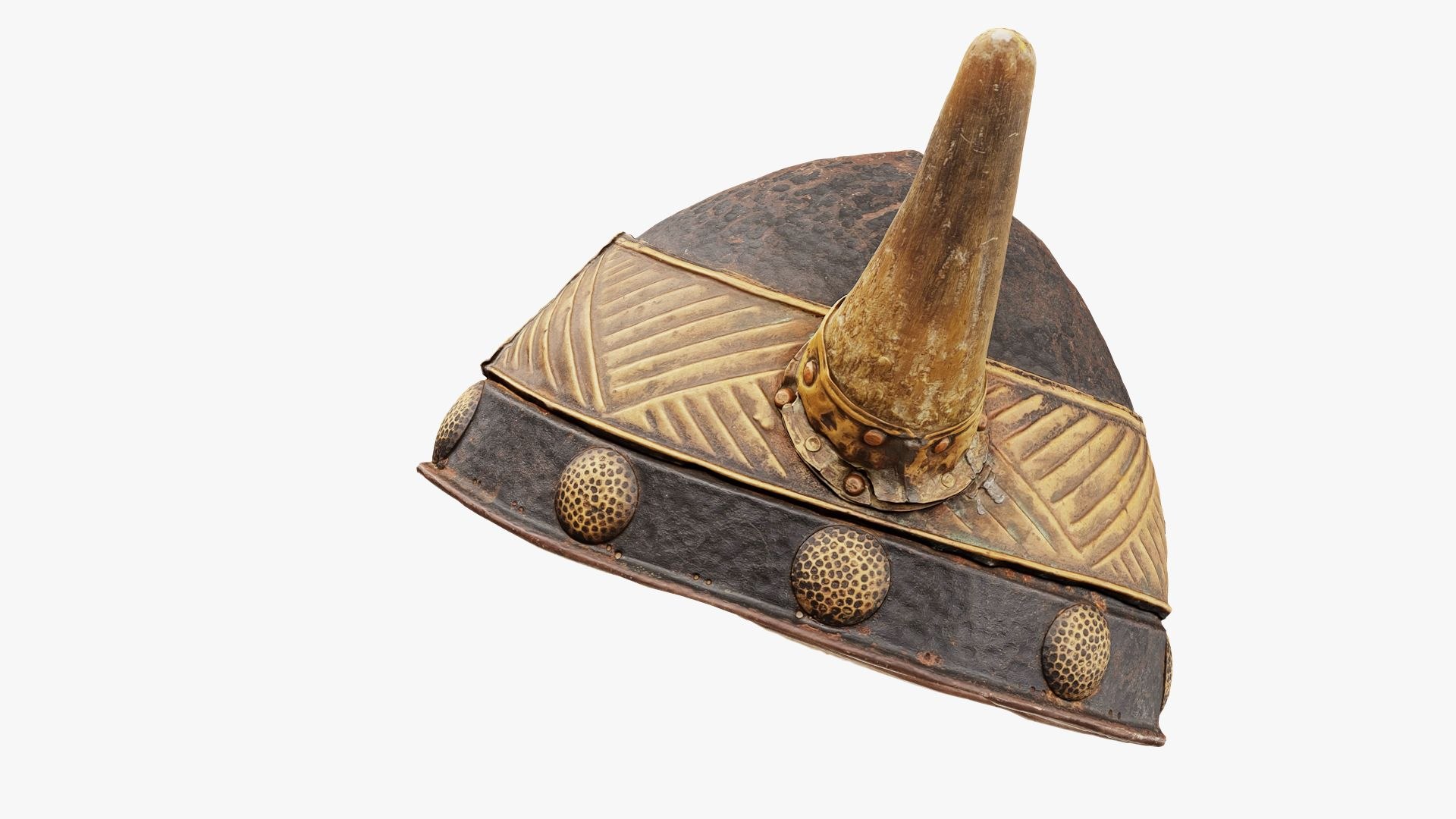 Small Horn Helmet Model - TurboSquid 1851619