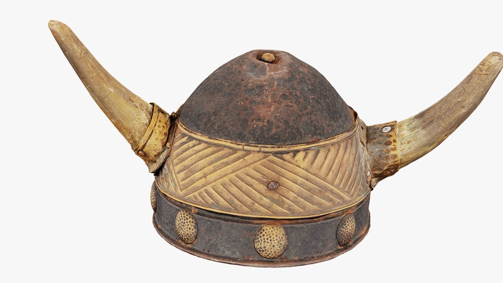 Small Horn Helmet Model - TurboSquid 1851619