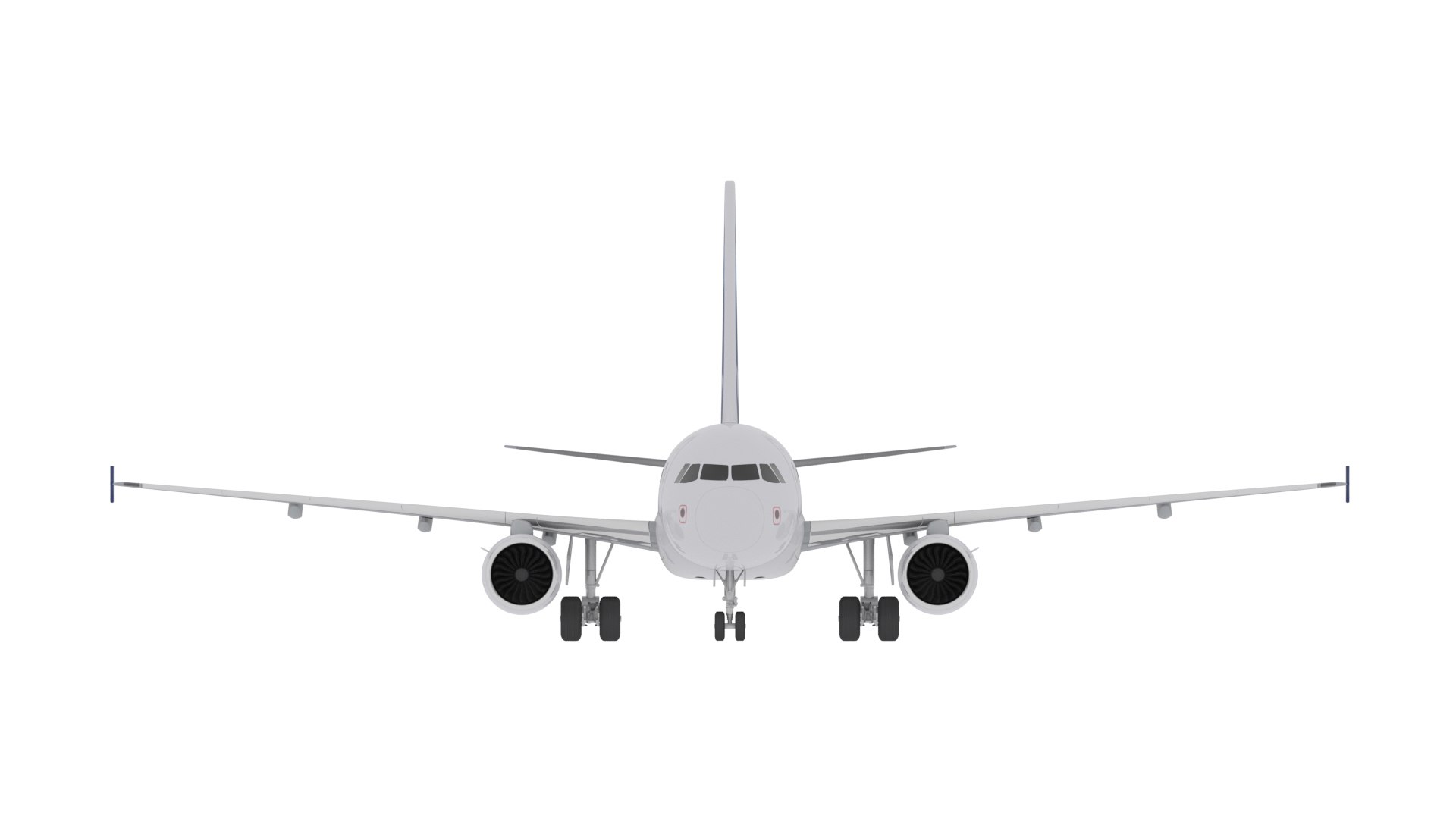 3d model airbus a318