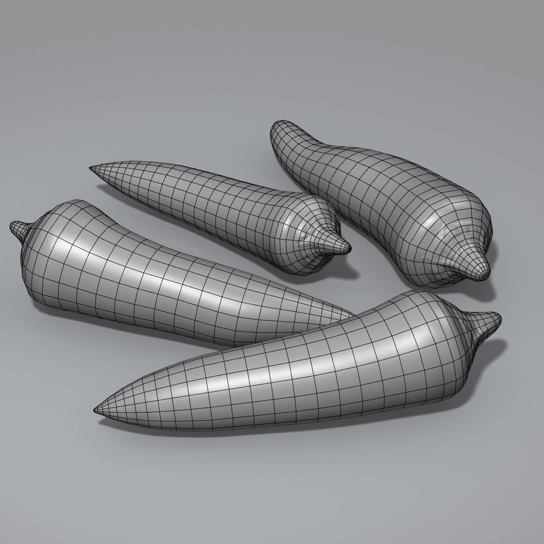 Peppers 3d Model