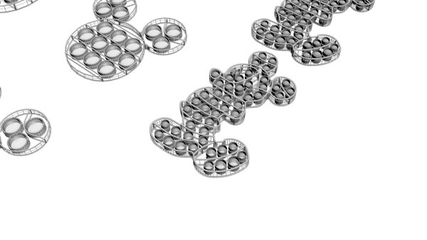 3D Mickey Mouse Pop It Fidget Toys Set - TurboSquid 1804848