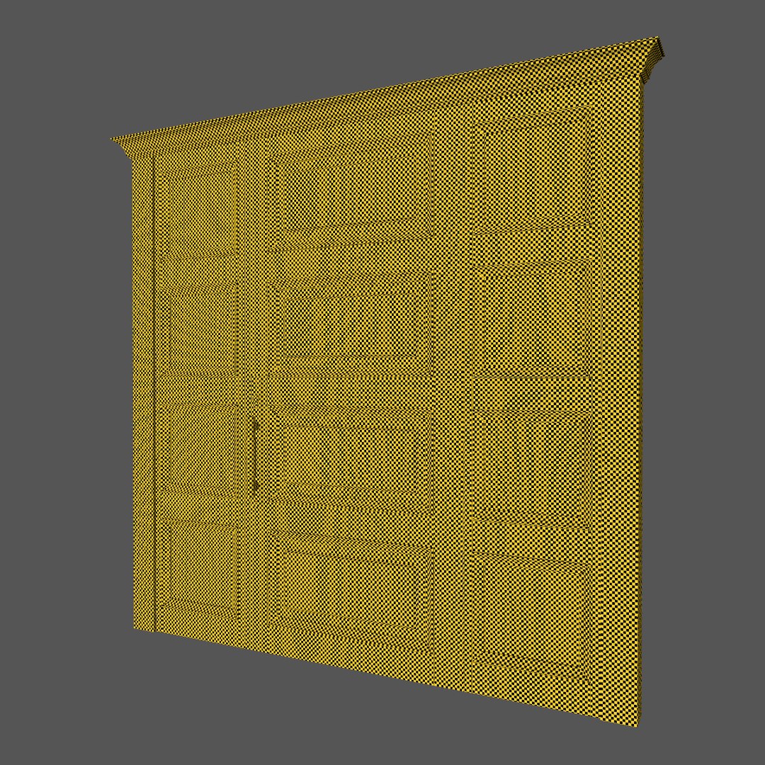 3d entry door model