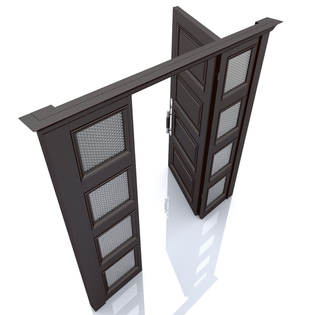 3d entry door model