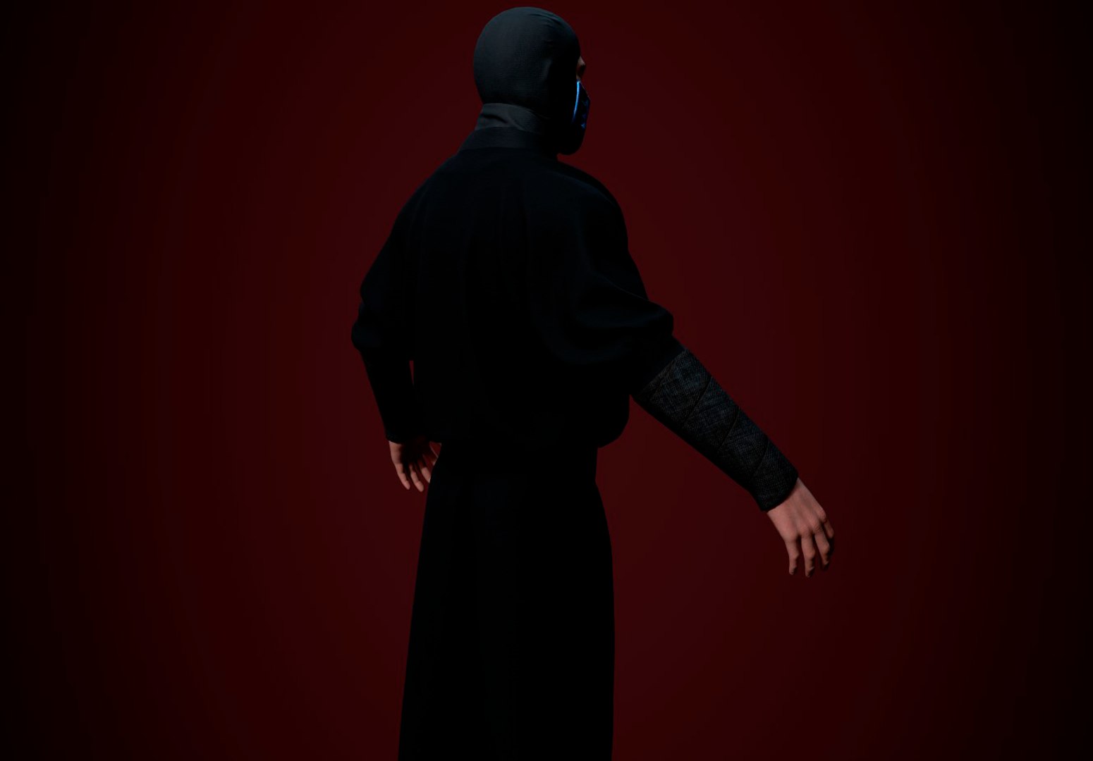 Ninja 01 3D Model - TurboSquid 1760894