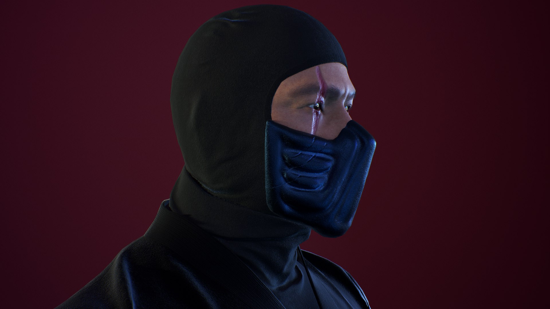 Ninja 01 3D Model - TurboSquid 1760894