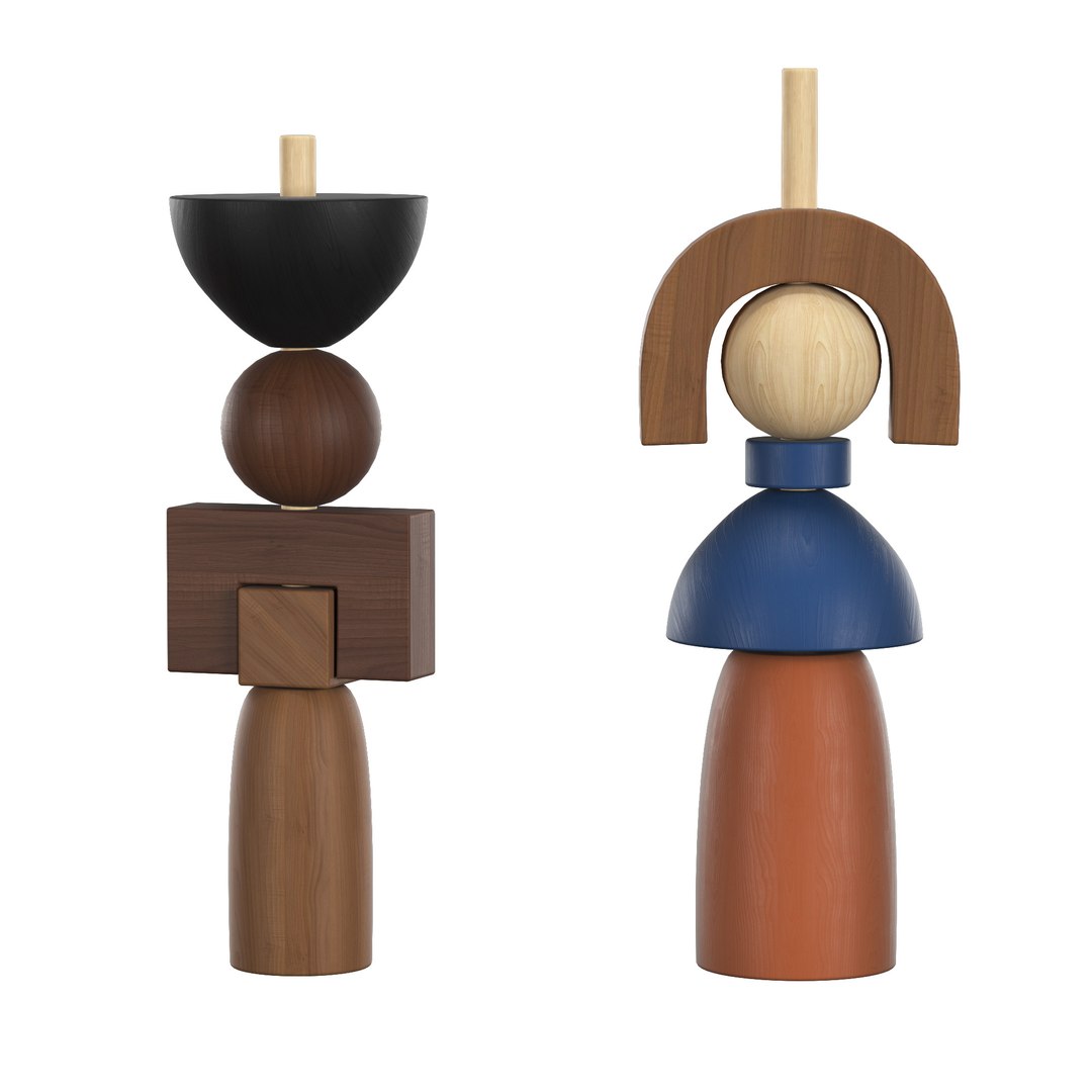 3D Model Dolls Stacker - TurboSquid 2367377