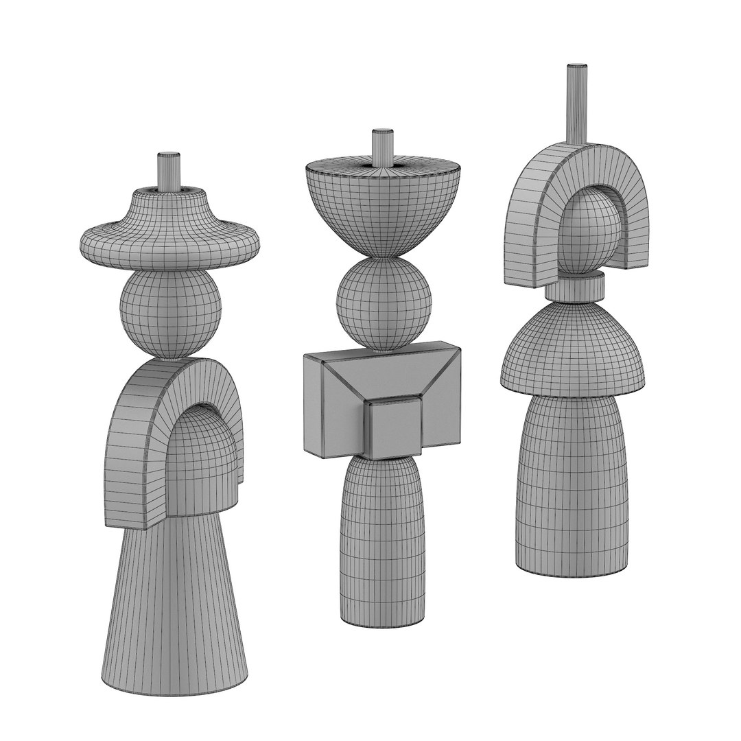 3D Model Dolls Stacker - TurboSquid 2367377