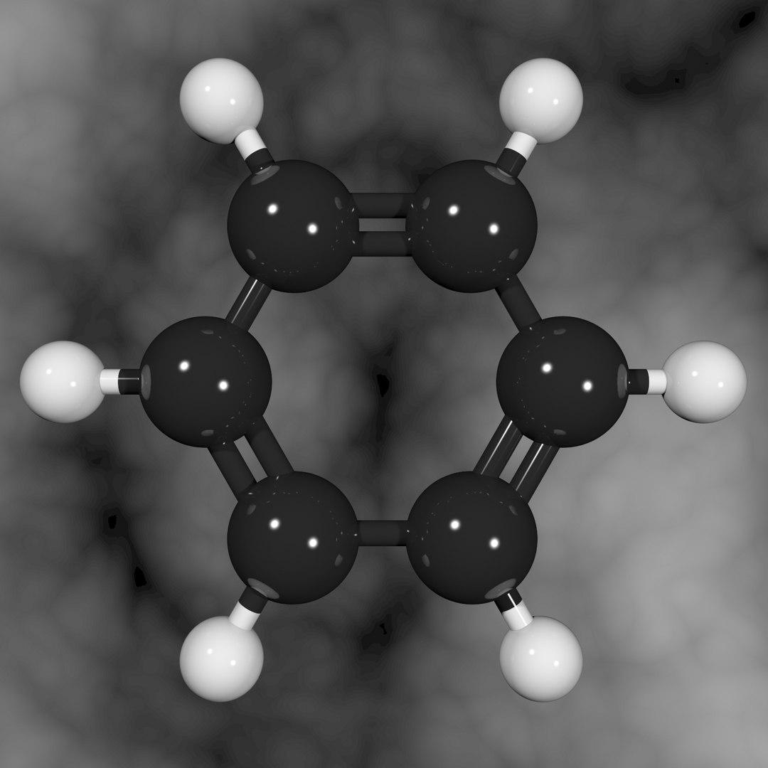 c6h6 biology 3d model